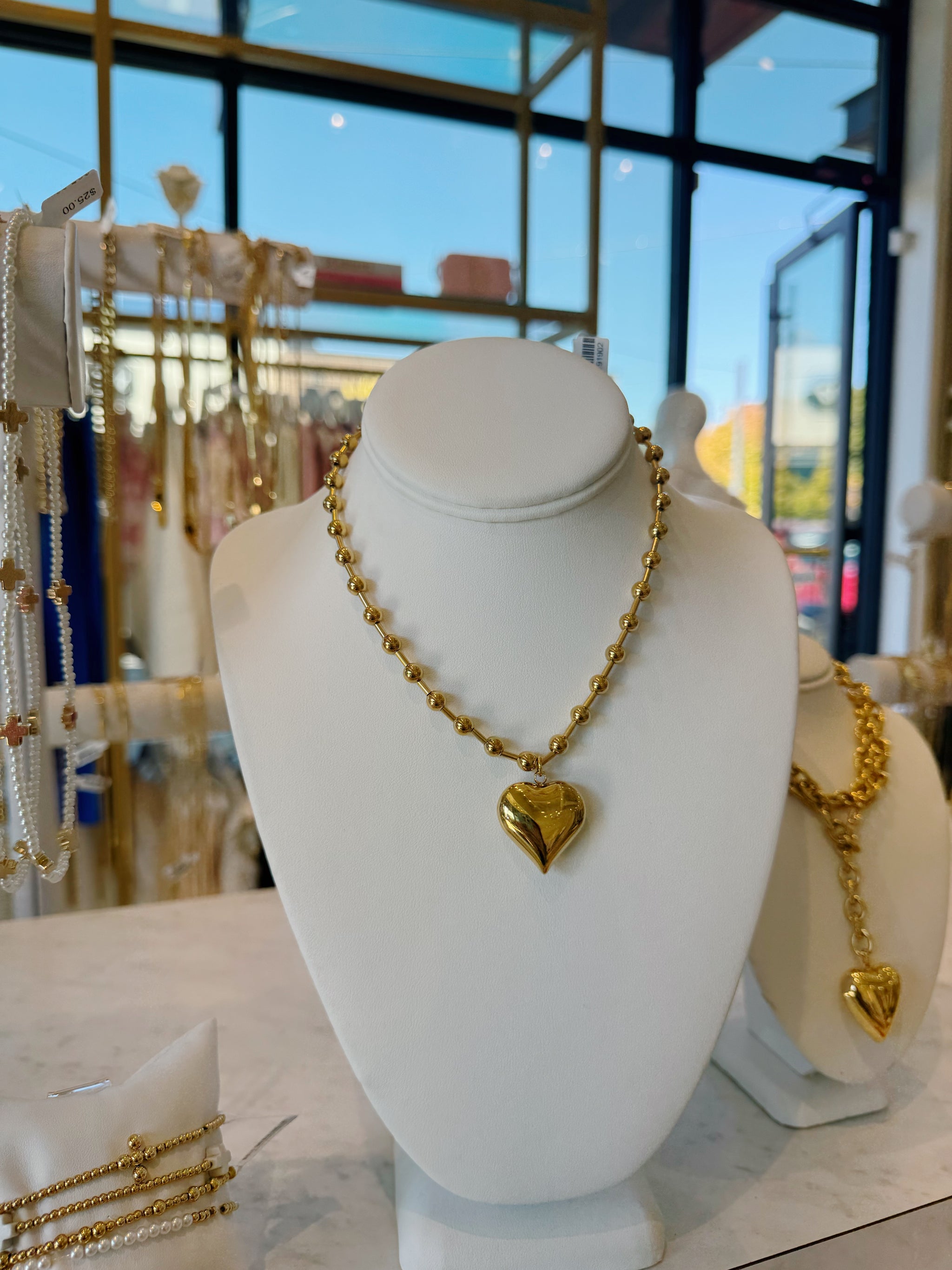 Jane Heart Necklace